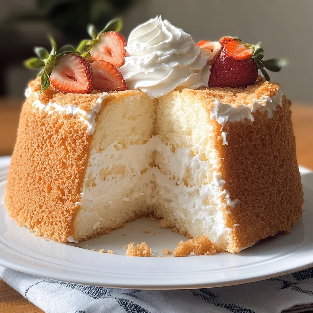 Homemade Angel Food Cake