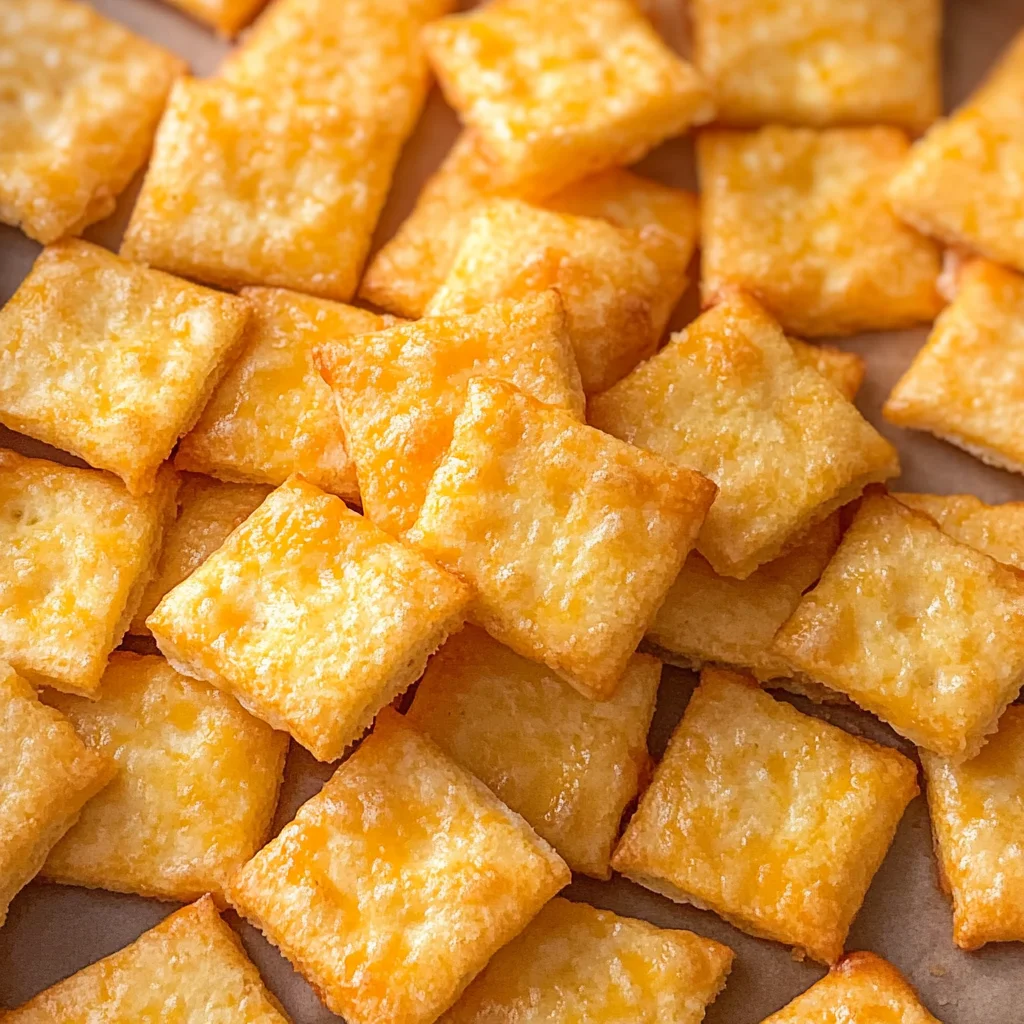 Homemade Cheeze-Its