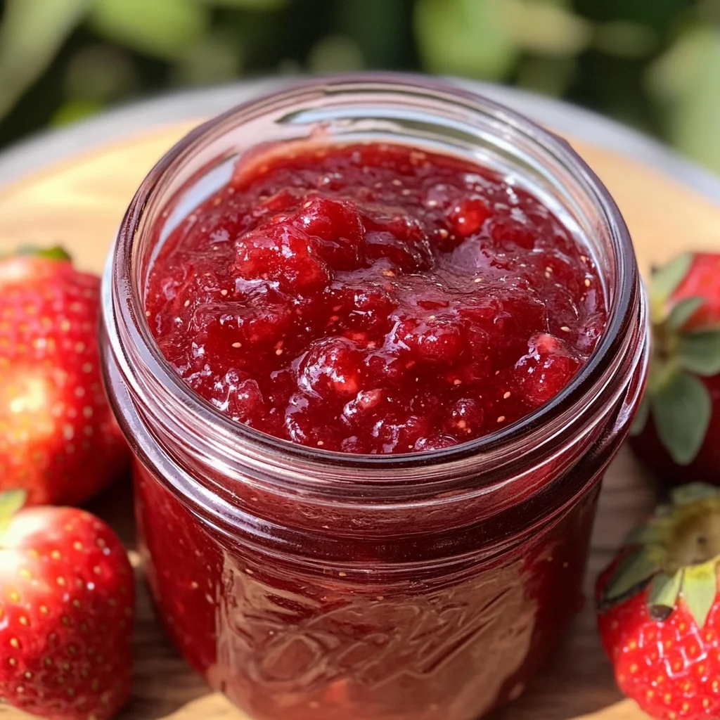 Homemade Strawberry Jam Recipe (No Pectin)